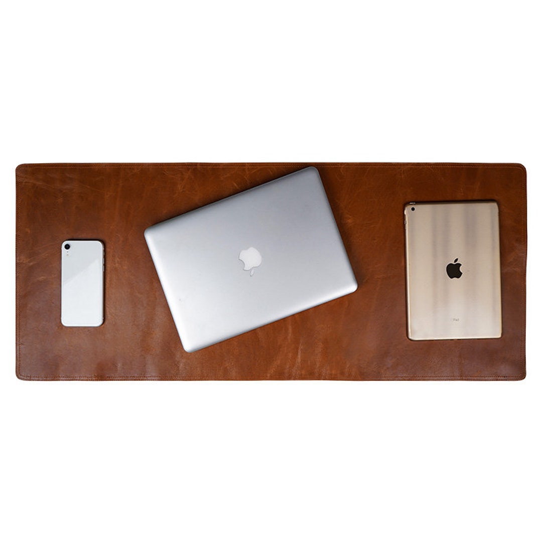 Executive Leather Desk Mat Custom Desk Pads Blotters Office Table Mats ...