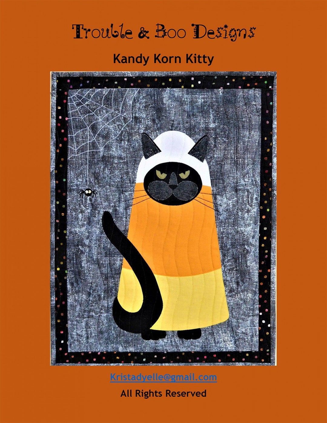 Trouble & Boo Designs - Kandy Korn Kitty - Pattern - New! - Etsy