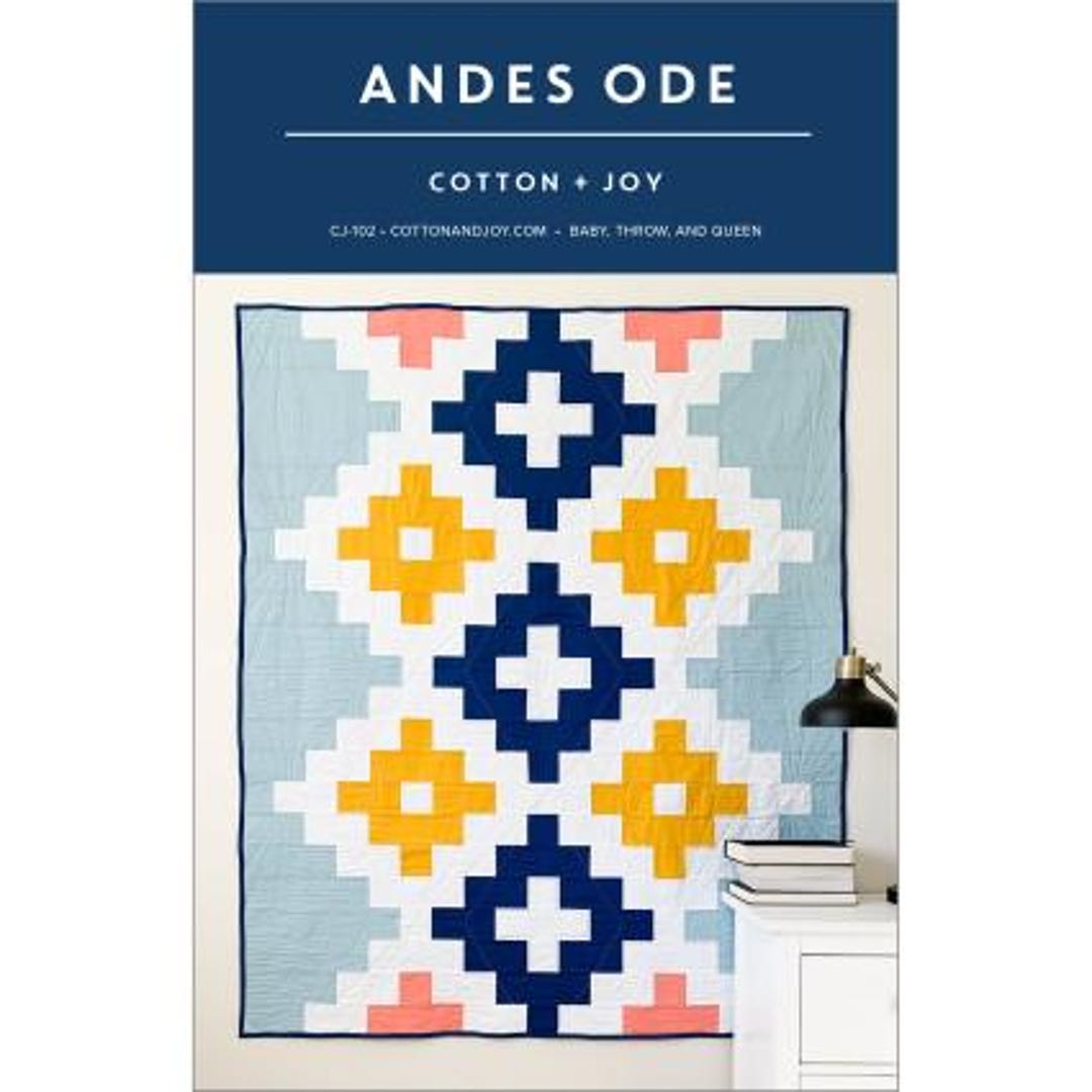 Cotton and Joy - Andes Ode Quilt Pattern - Etsy