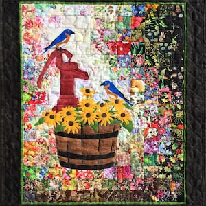 Piano Whims Watercolor Quilt Kit Precut 2 Squares - Etsy