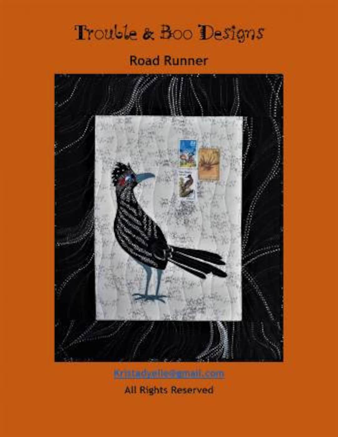 Trouble & Boo Designs - Road Runner - Pattern - Etsy