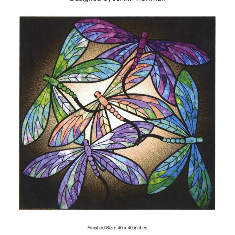 Dragonfly Quilt Pattern - Etsy