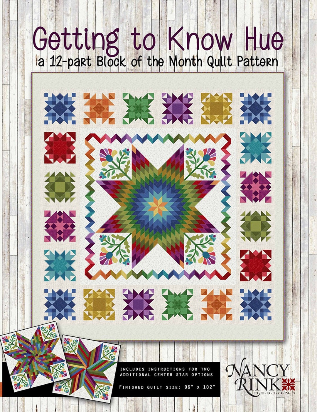 Nancy Rink Designs - Getting to Know Hue - Pattern - New! - Etsy