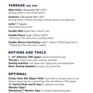 Atkinson Designs - Letter Zip # ATK-196 - Pattern - New! - Etsy