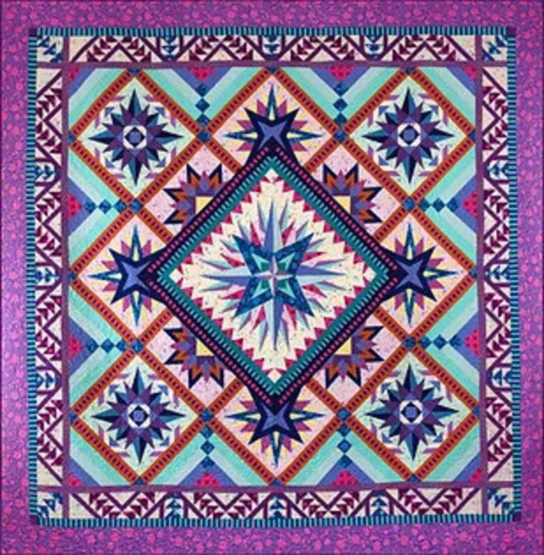 Lakeview Quilts - Carnival - Paper Pieced Quilt Pattern - Etsy