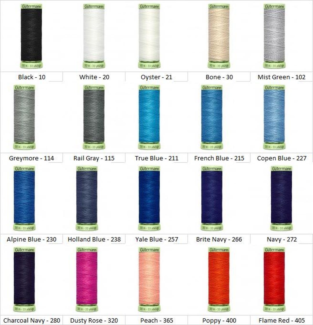 Gutermann - Heavy Top Stitching Thread, 30 Meters, *choose Color* - Etsy
