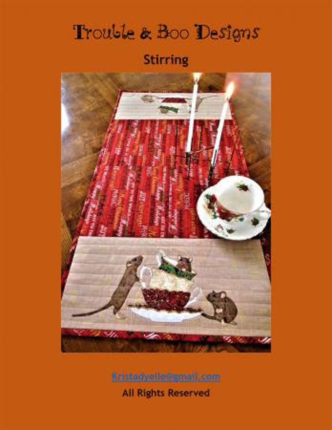 Trouble & Boo Designs - Stirring - Pattern - New! - Etsy