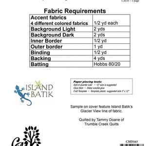 Cindi Mccracken Designs - Blazing Stars # CMD163 - Pattern - New! - Etsy