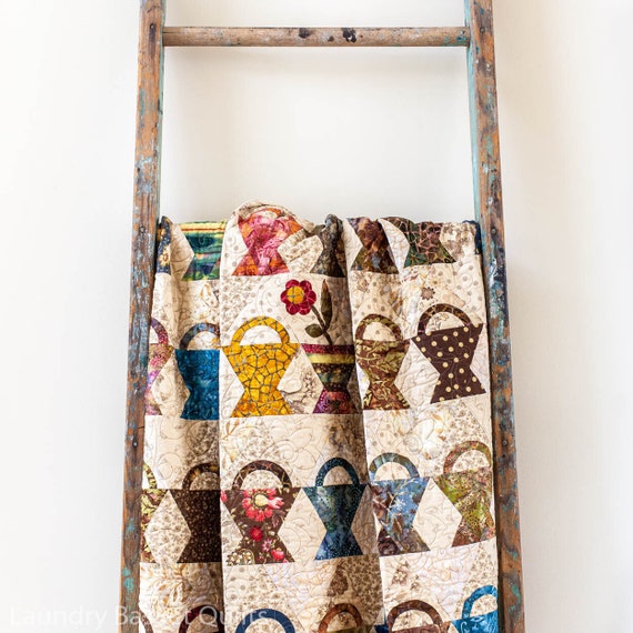 Laundry Basket Quilts Petite Pail Pieced Pattern - Etsy