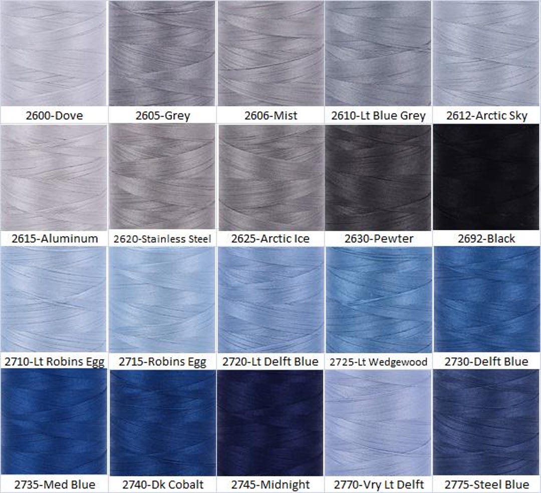 Aurifil - Cotton Mako 50wt Hand and Machine Quilt Thread - 220 Yards ...