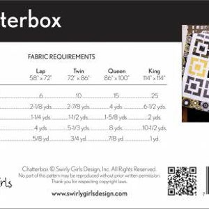 Swirly Girls Design - Chatterbox - Pattern - Etsy