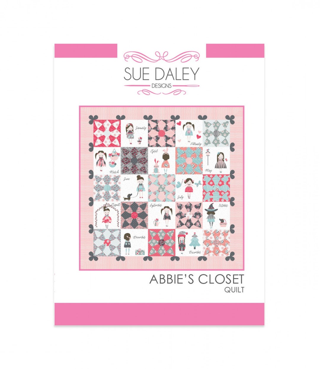 Sue Daley Designs Abbie's Closet Quilt Pattern Pattern New - Etsy