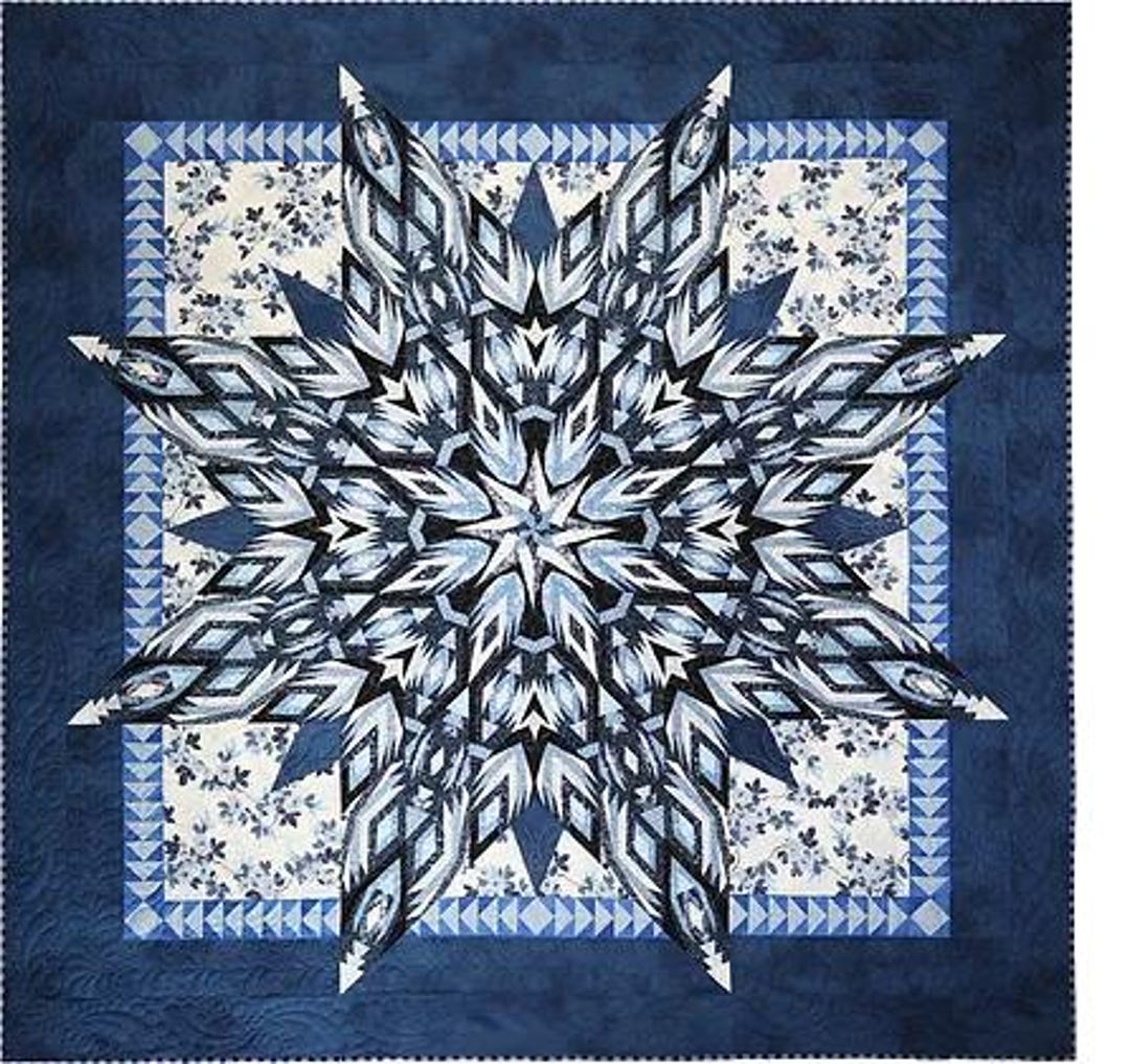 Lakeview Quilts - Ice Queen - Quilt Pattern - Etsy