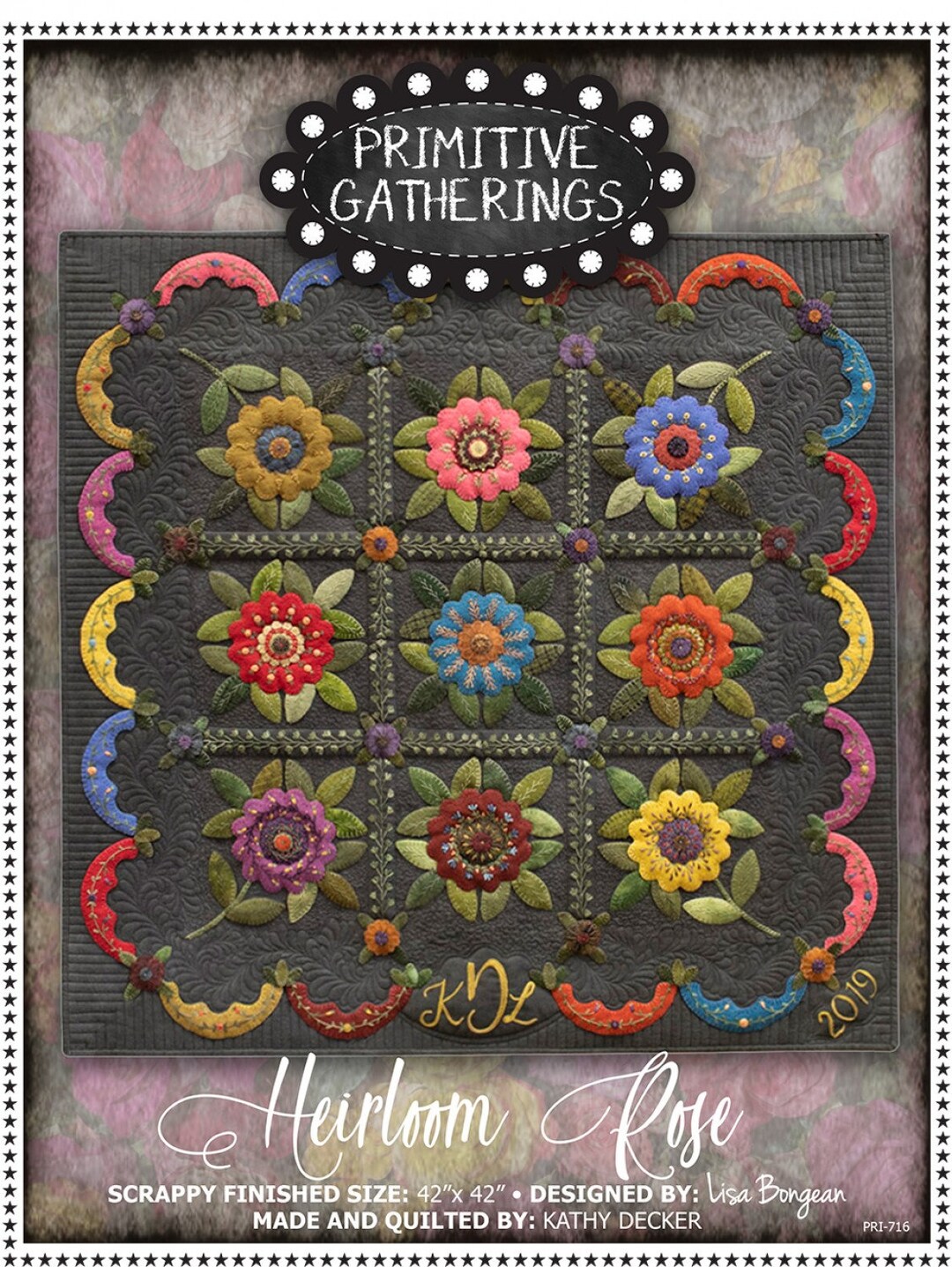 Primitive Gatherings - Heirloom Rose Scrappy - Pattern - New! - Etsy
