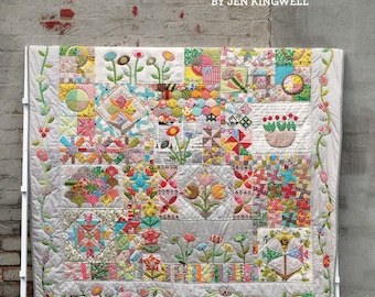 Green Tea and Sweet Beans by Jen Kingwell Quilt Pattern Book - Etsy