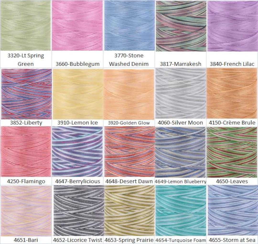 Aurifil - Cotton Mako 50wt Hand and Machine Quilt Thread - 220 Yards ...