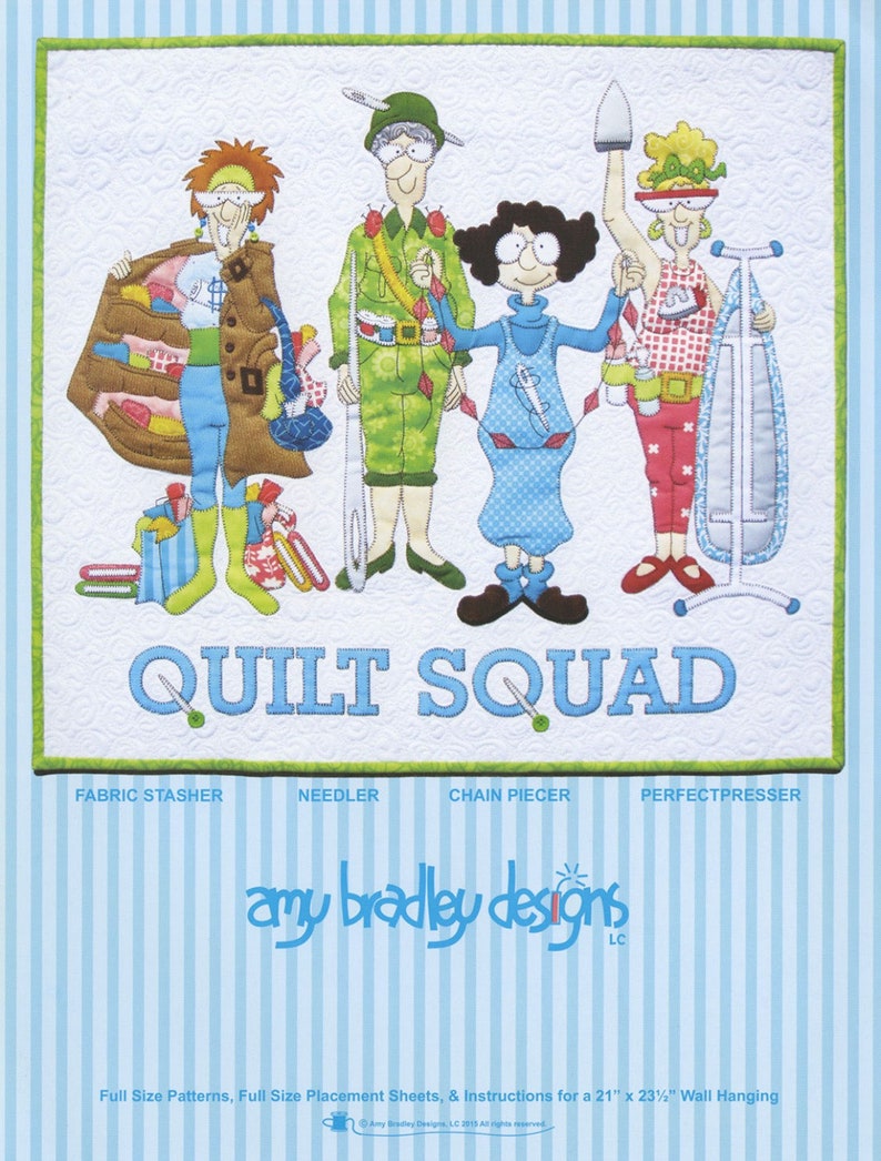 Amy Bradley Designs Quilt Squad Pattern New - Etsy