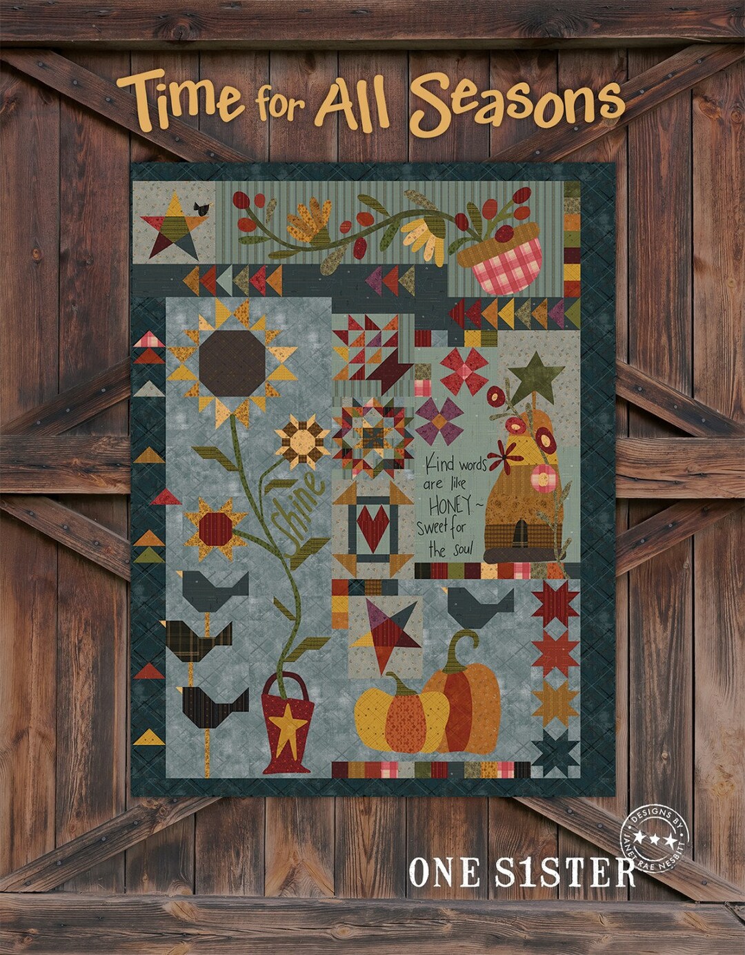One Sister - Time for All Seasons - Pattern - New! - Etsy
