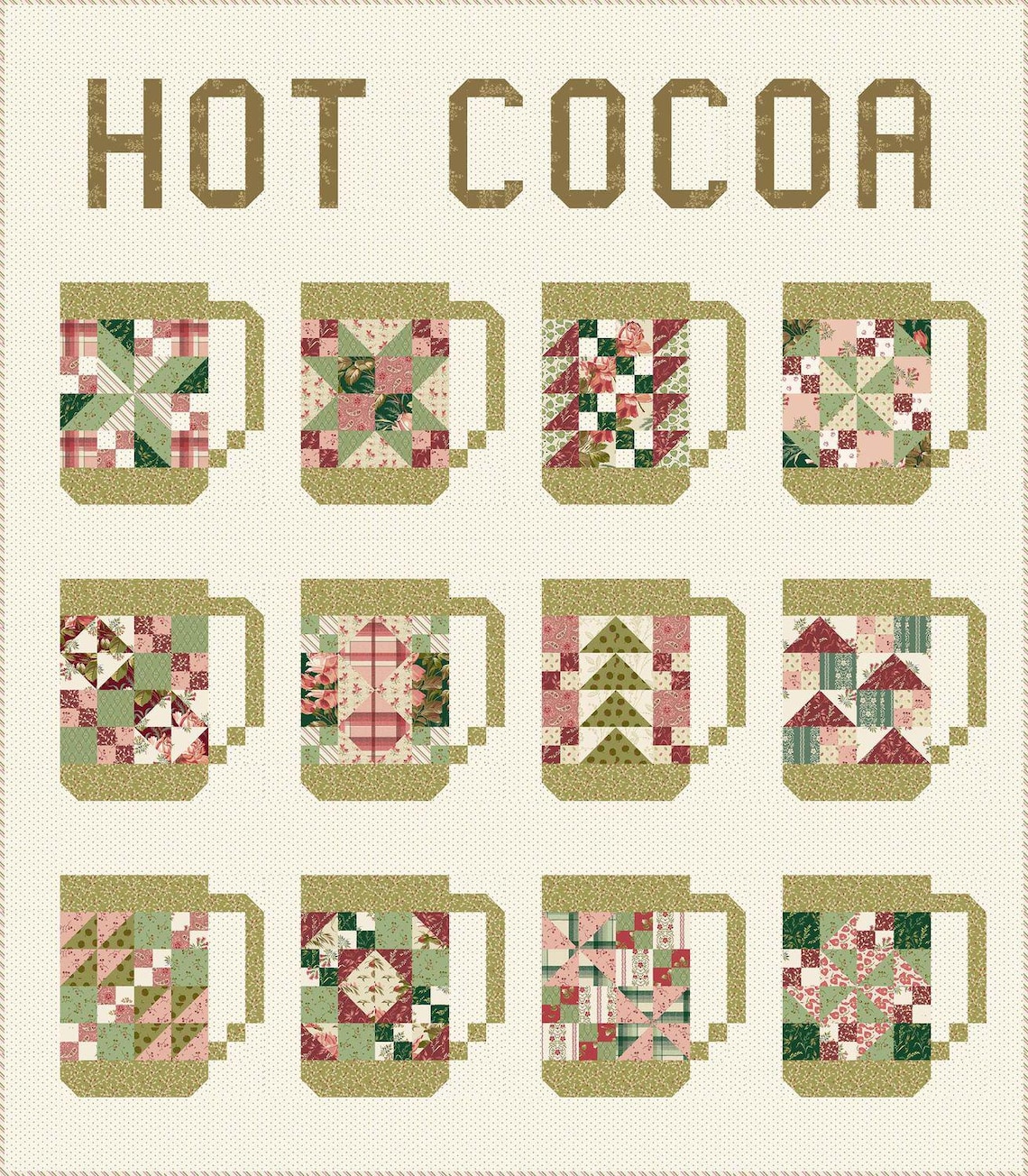 Laundry Baskets - Hot Cocoa Quilt Pattern - Etsy