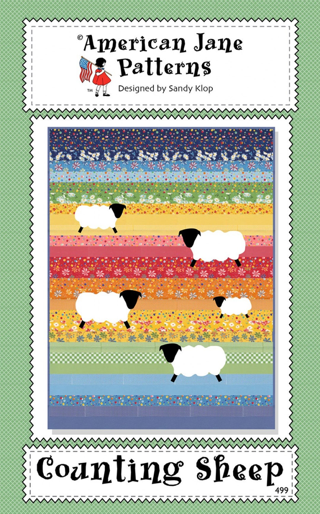 American Jane Patterns - Counting Sheep - Pattern - New! - Etsy