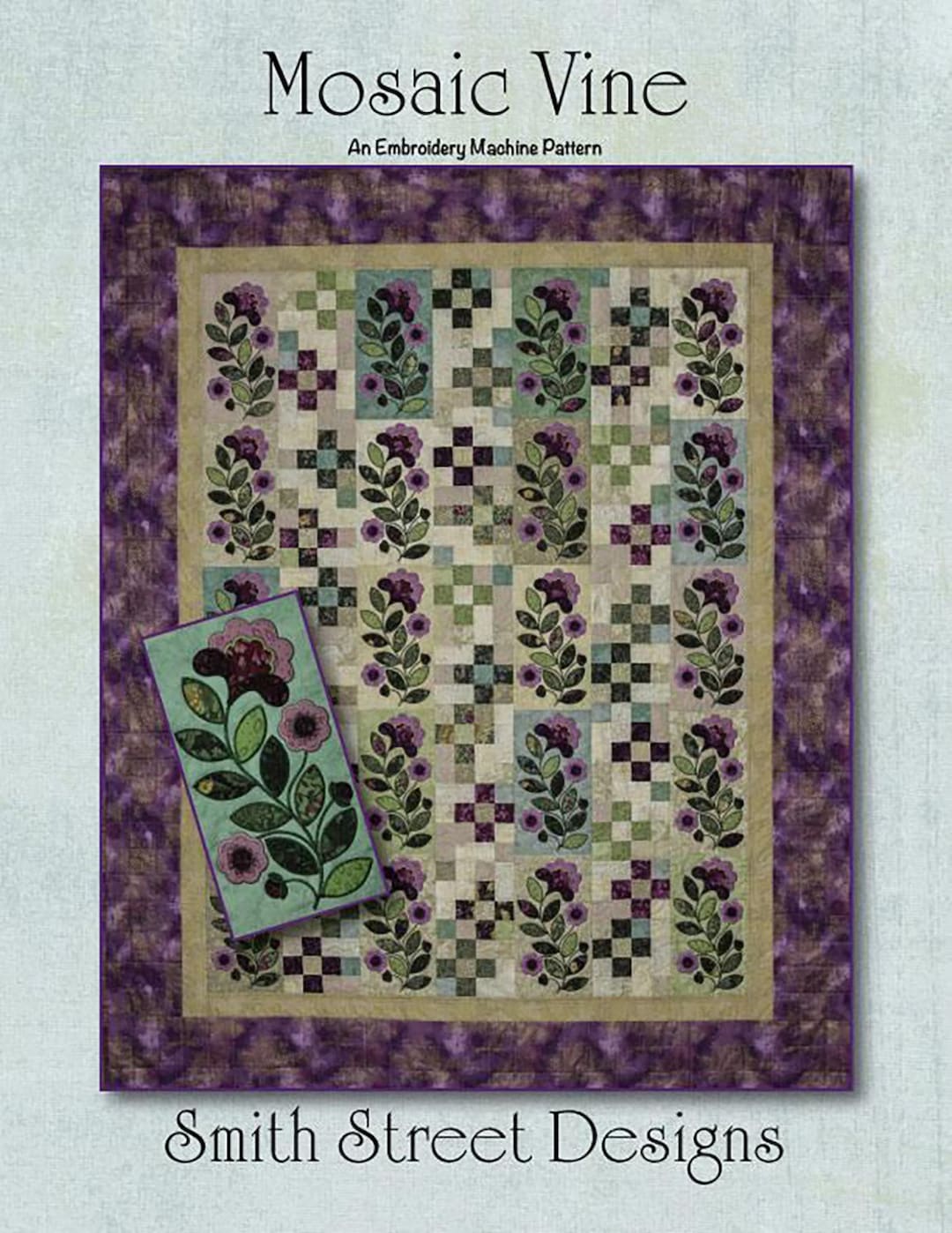 Smith Street Designs - Mosaic Vine - Pattern - New! - Etsy