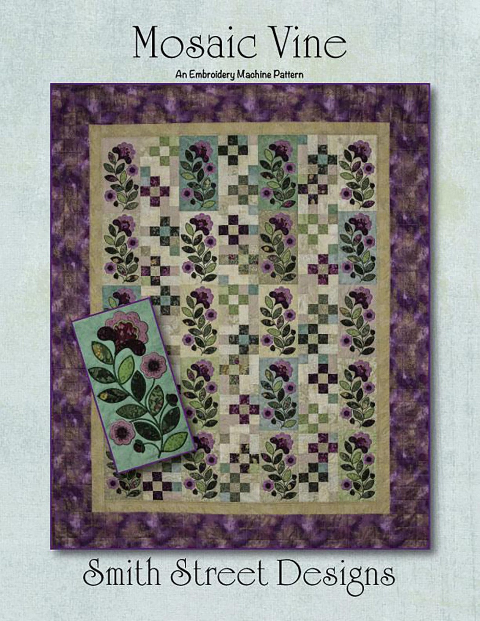 Smith Street Designs Mosaic Vine Pattern New - Etsy