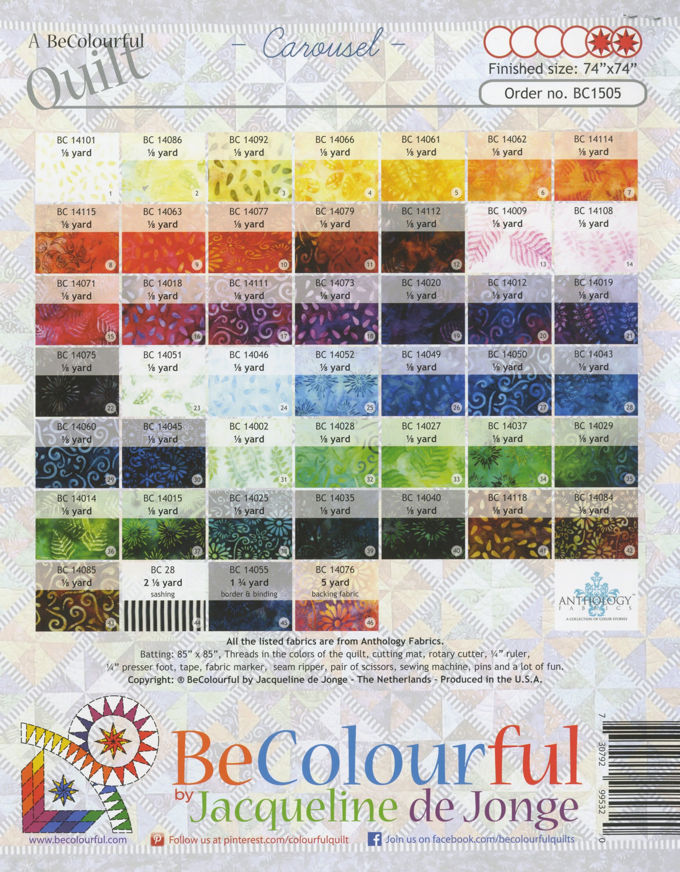 Becolourful Carousel Pattern New - Etsy