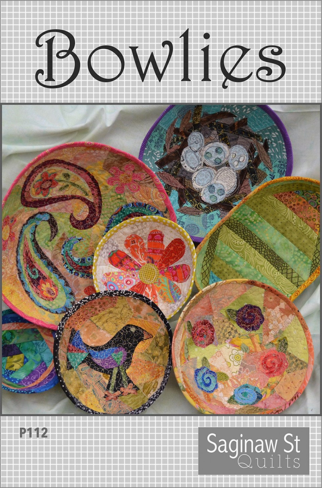 Saginaw St Quilt Co - Bowlies - Pattern - New! - Etsy