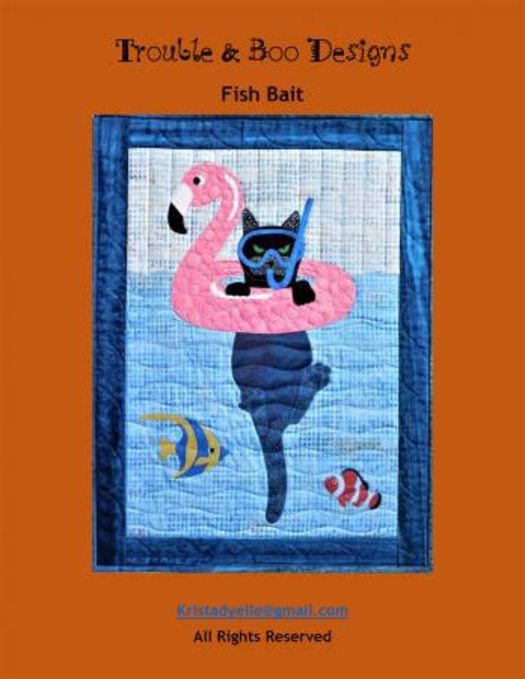 Trouble & Boo Designs - Fish Bait - Pattern - Etsy