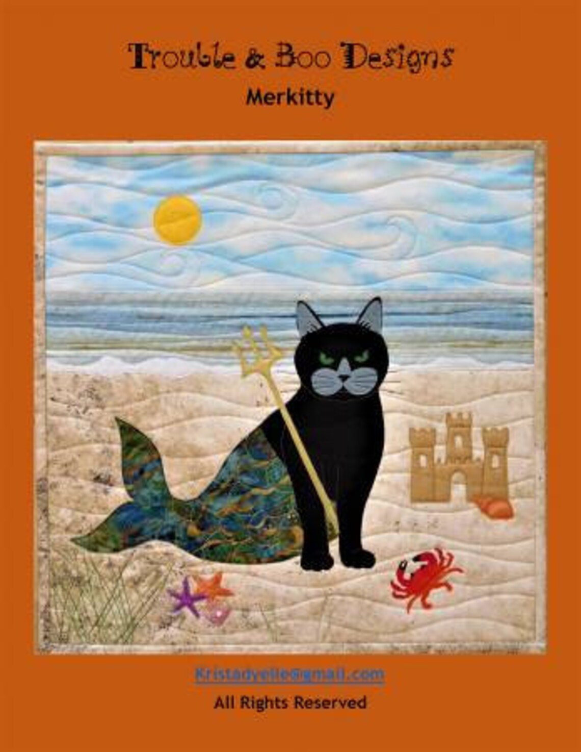 Trouble & Boo Designs - Merkitty - Pattern - Etsy