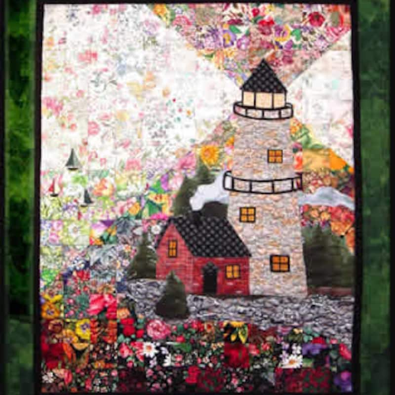 Lighthouses Queen Quilt - Etsy