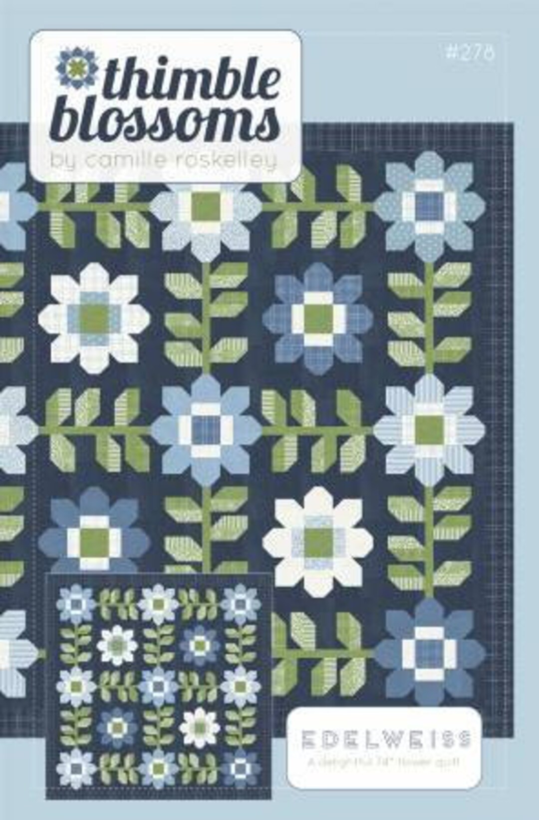 Thimble Blossoms - Edelweiss Quilt Pattern - Etsy