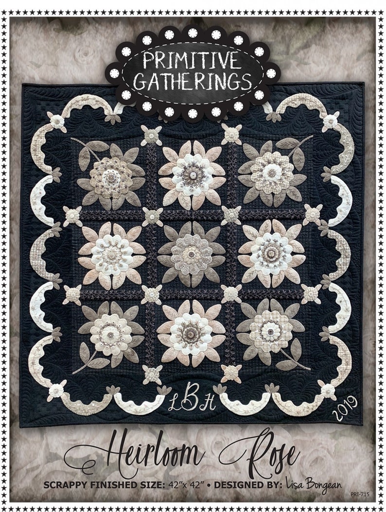 Primitive Gatherings - Heirloom Rose Urban - Pattern - New! - Etsy