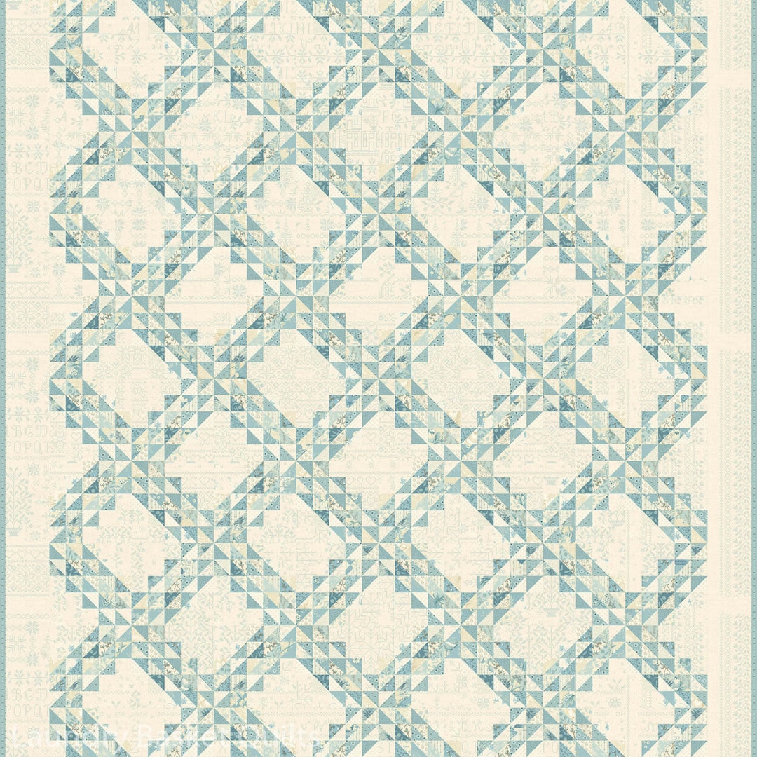 Laundry Basket Quilts - Ocean Wave - Pieced Pattern - Etsy