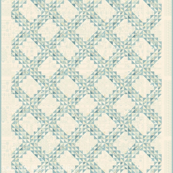 Ocean Wave Quilt Pattern - Etsy