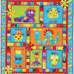 Monster Quilt - Etsy