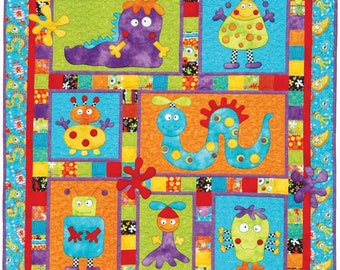 Monster Quilt - Etsy