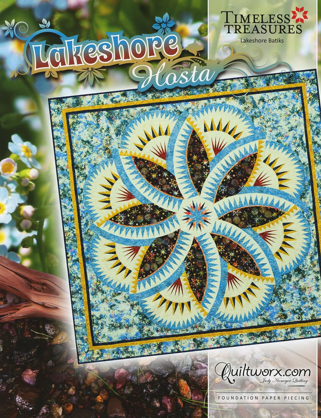 Quiltworx - Lakeshore Hosta - Pattern - New! - Etsy