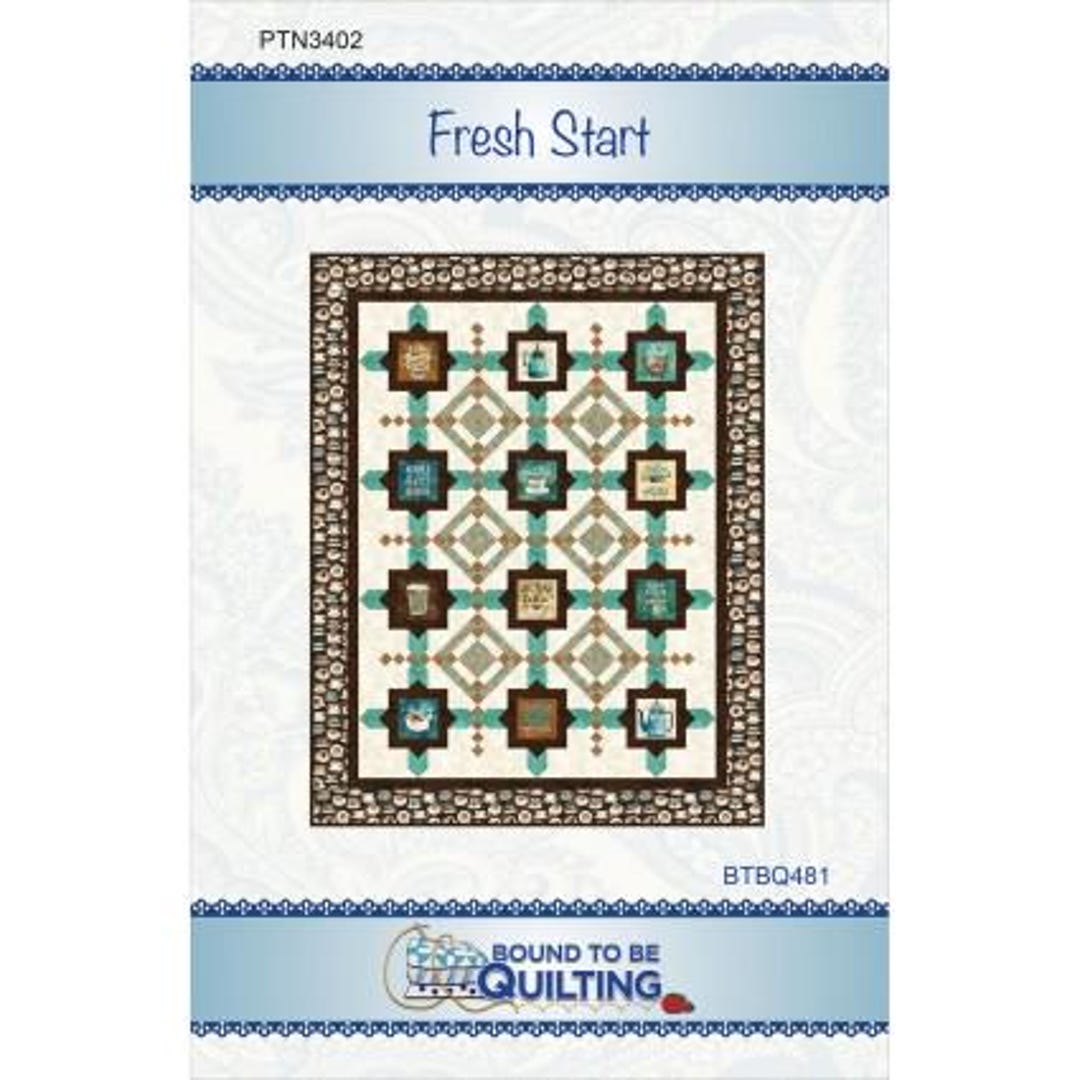 Bound to Be Quilting - Fresh Start Quilt Pattern - Etsy