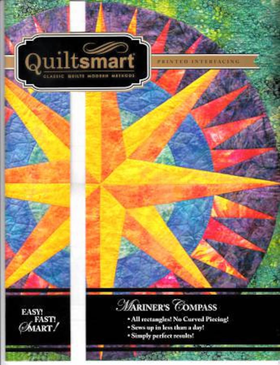 Quiltsmart - Mariners Compass Classic Pack - Etsy