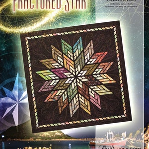 Quiltworx - Fractured Star - Pattern - New! - Etsy