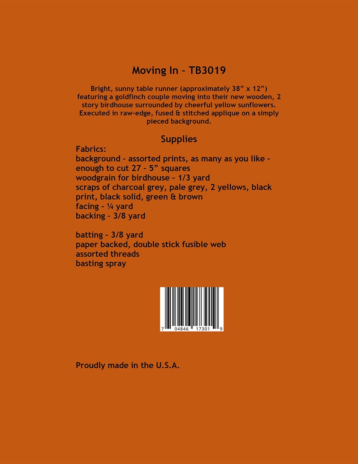 Trouble & Boo Designs Moving in Pattern New - Etsy