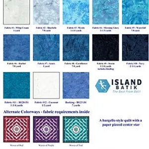 Lakeview Quilts - Waves - Paper Pieced Quilt Pattern - Etsy