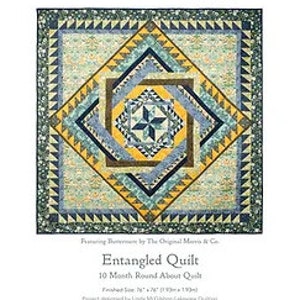 Lakeview Quilts - Entangled - Quilt Pattern - Etsy