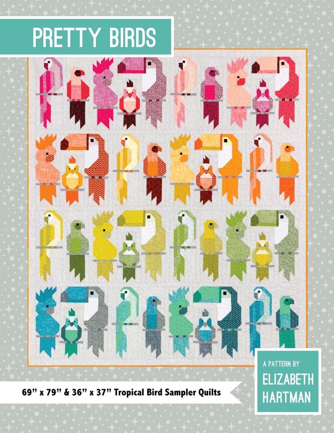 Elizabeth Hartman - Pretty Birds # EH051 - Pattern - New! - Etsy