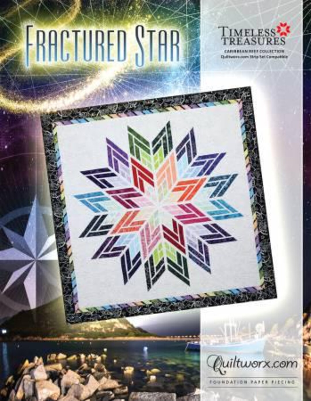 Quiltworx - Fractured Star - Pattern - New! - Etsy