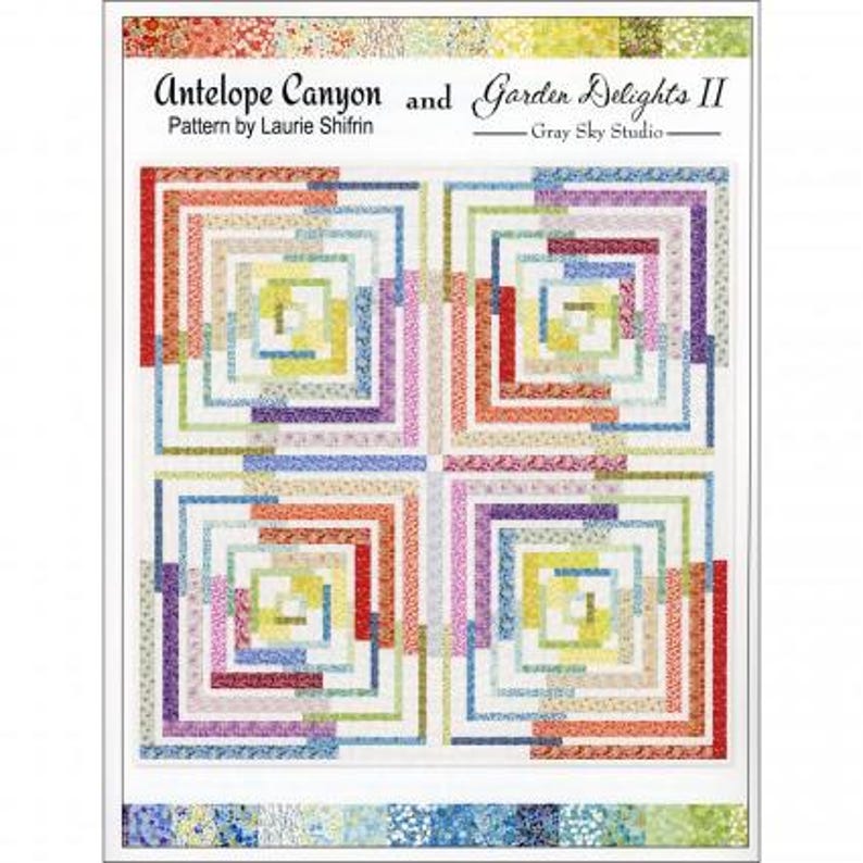 Laurie Shifrin Designs - Antelope Canyon Quilt Pattern - Etsy
