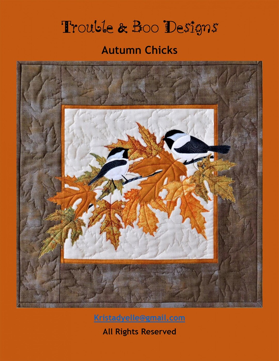 Trouble & Boo Designs - Autumn Chicks - Pattern - New! - Etsy