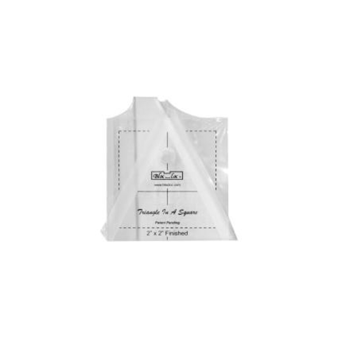 Bloc Loc - Triangle in a Square Ruler 2” X 2” Set - Etsy