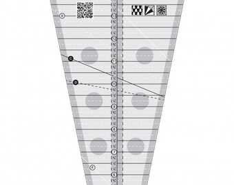 Creative Grids 10 Degree Triangle Quilt Ruler CGRT10 - Etsy